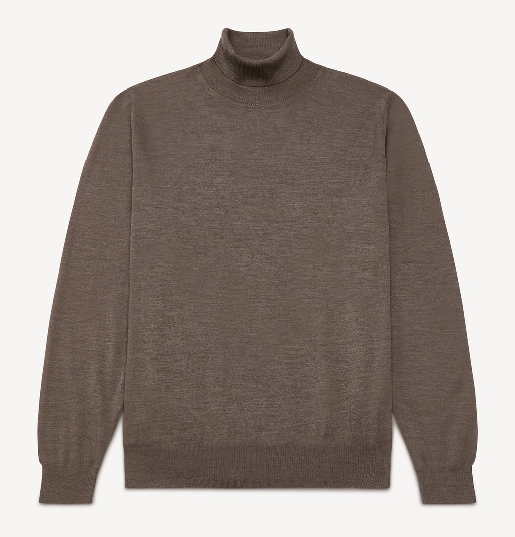 Mink Merino Knit Roll Neck – JMueser
